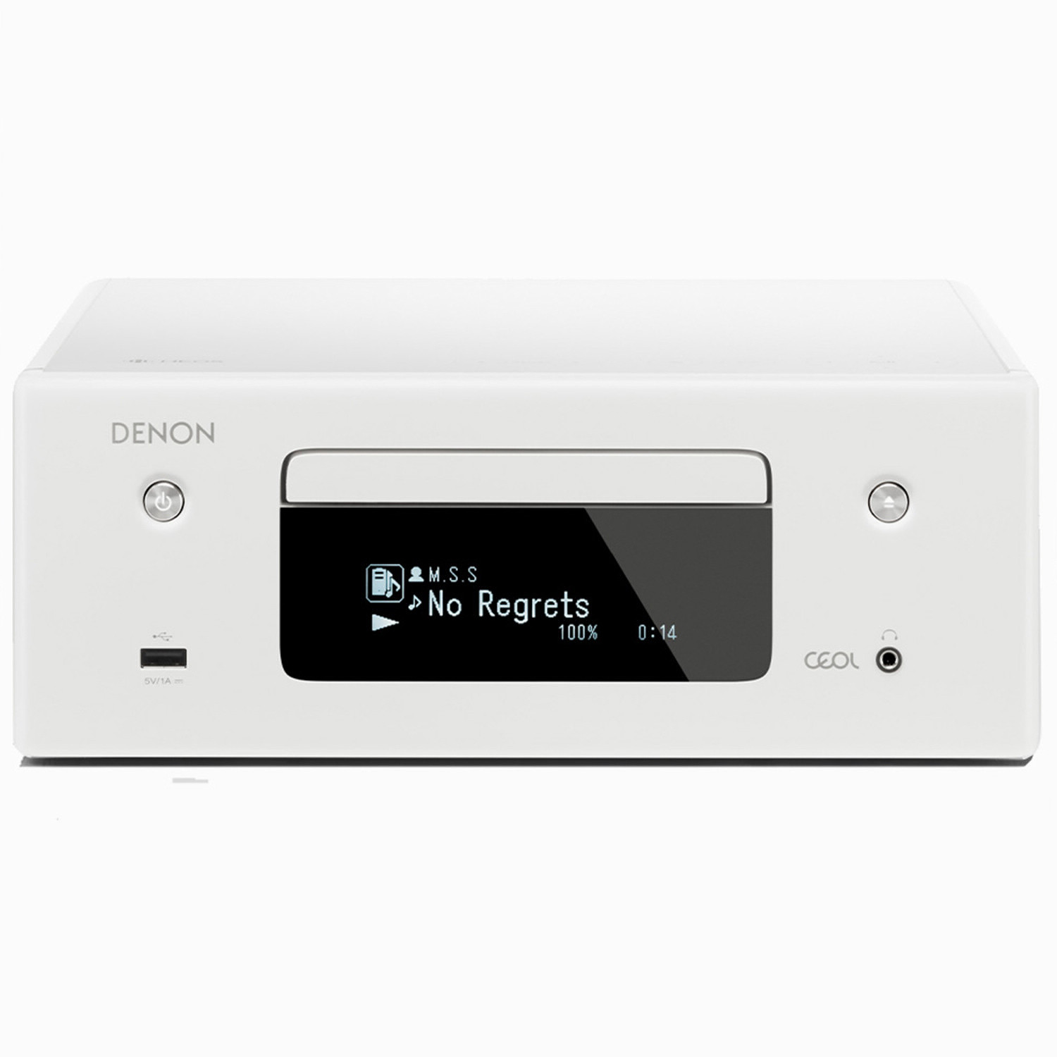 Denon RCD-N10 bijeli HiFi mrežni CD - electronic4you Hrvatska