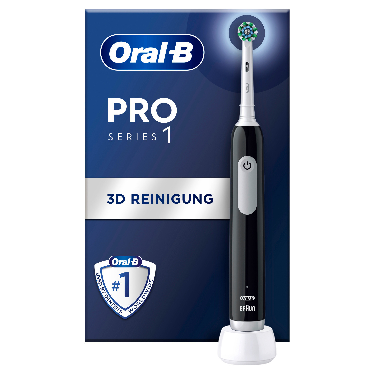 Oral-B Pro 1 Cross Action Crna cetkica - electronic4you Hrvatska