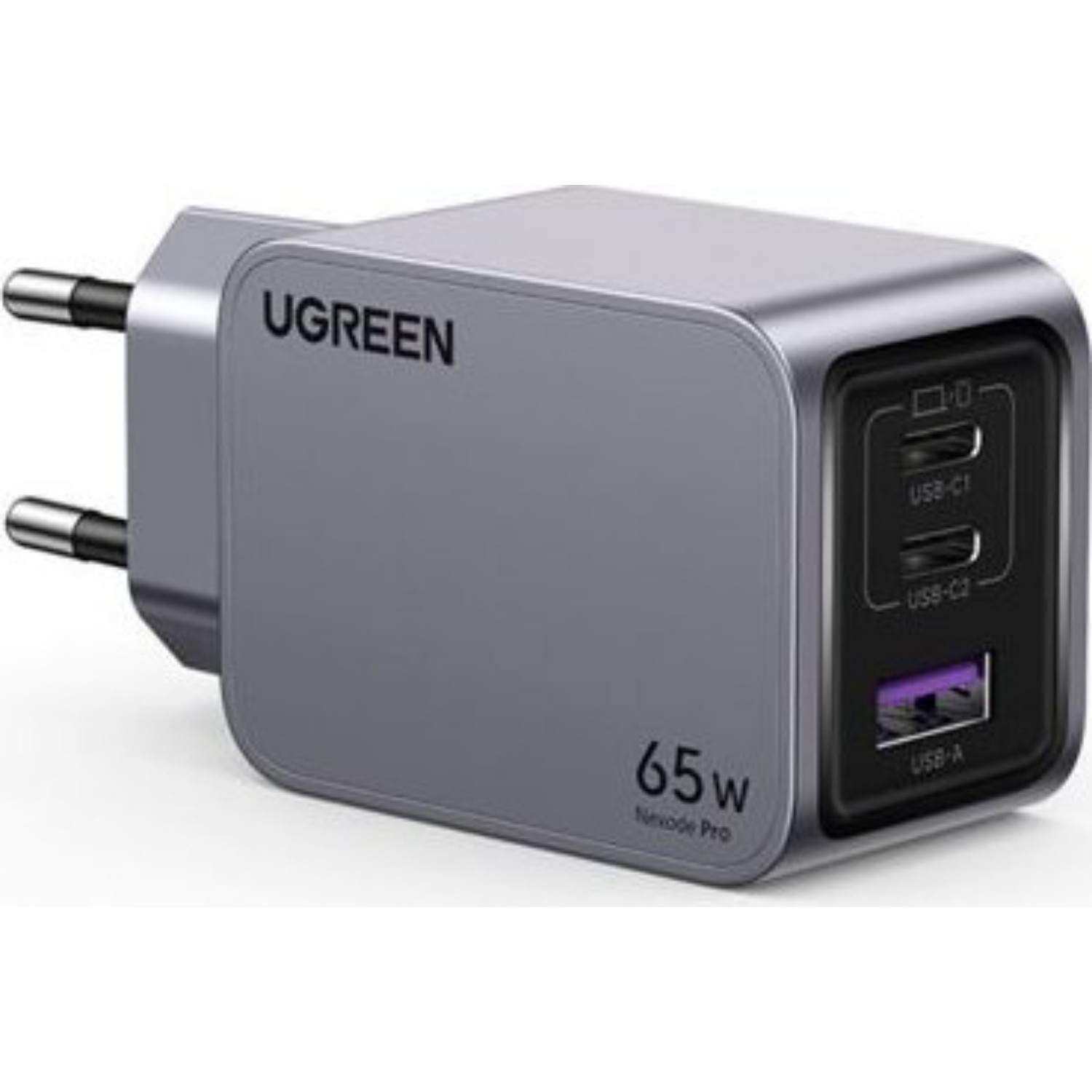 Ugreen Nexode Pro 65W USB-C punjac s 3 - electronic4you Hrvatska
