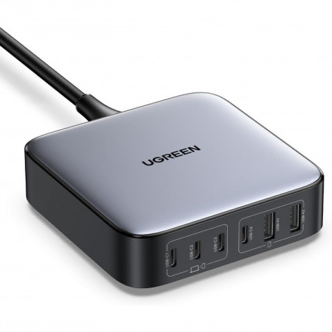 Ugreen 200W USB-C punjac 6-ports GaN - electronic4you Hrvatska